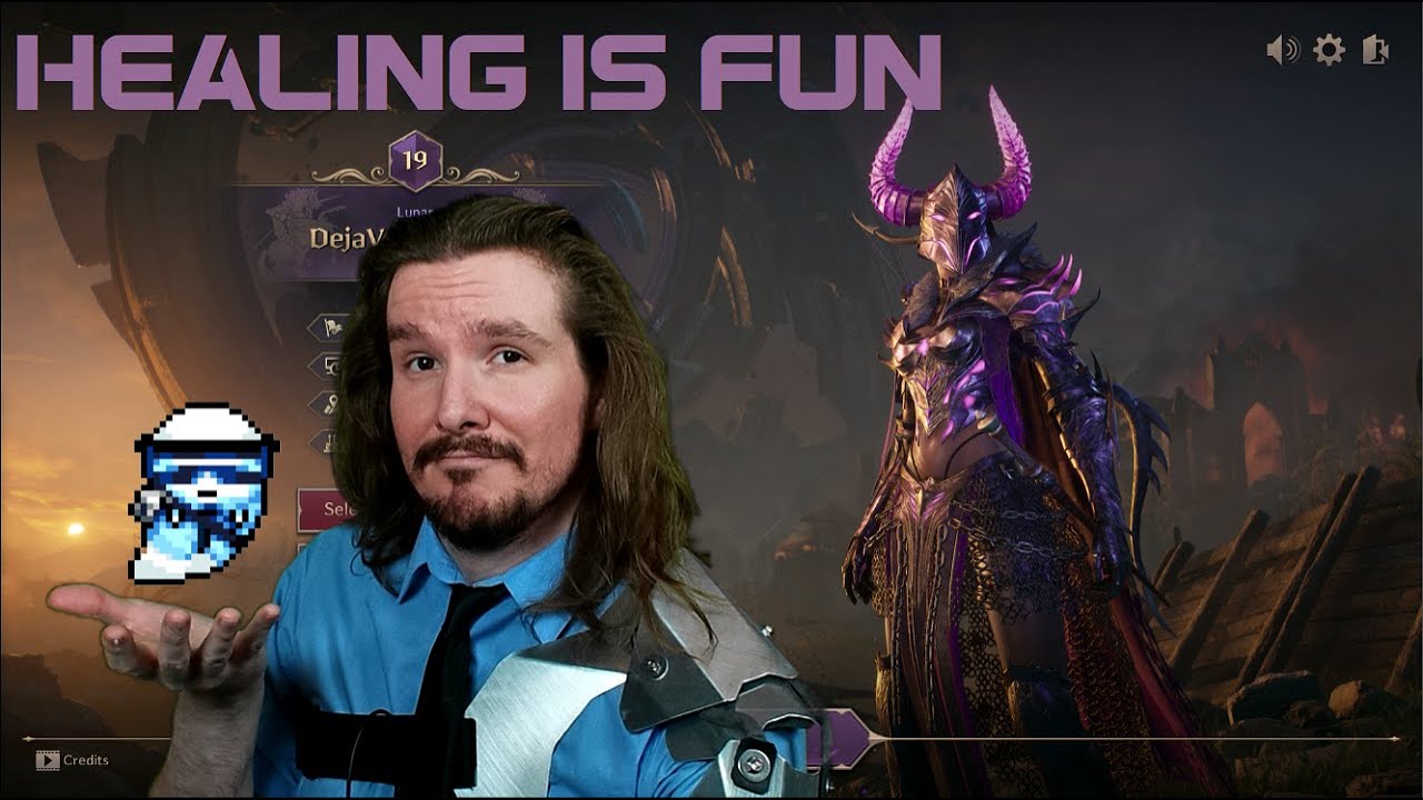 Throne and Liberty Healing is FUN - YouTube