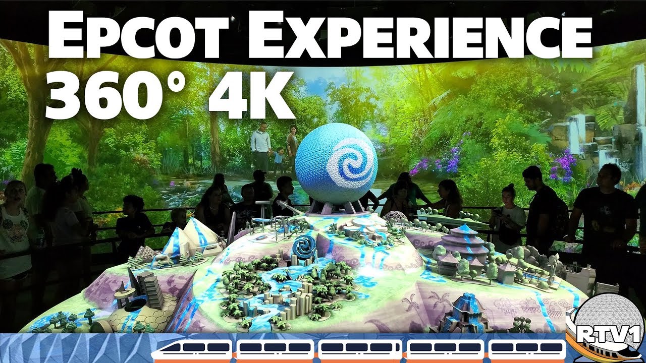360 4K - Epcot Experience Full Show at the Epcot Preview Center - Walt ...