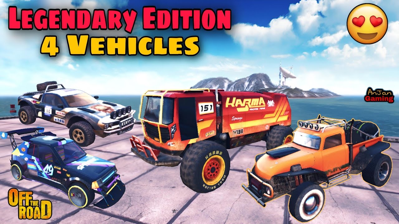 Off The Road Legendary Edition Vehicle Fury, Payback, Spitfire, Lionpaw ...