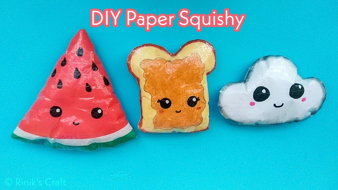 How To Make A Paper Squishy DIY Squishy Very Easily Origami Squishy How To Make A Paper Squishy DIY Squishy Very Easily Origami Squishy
