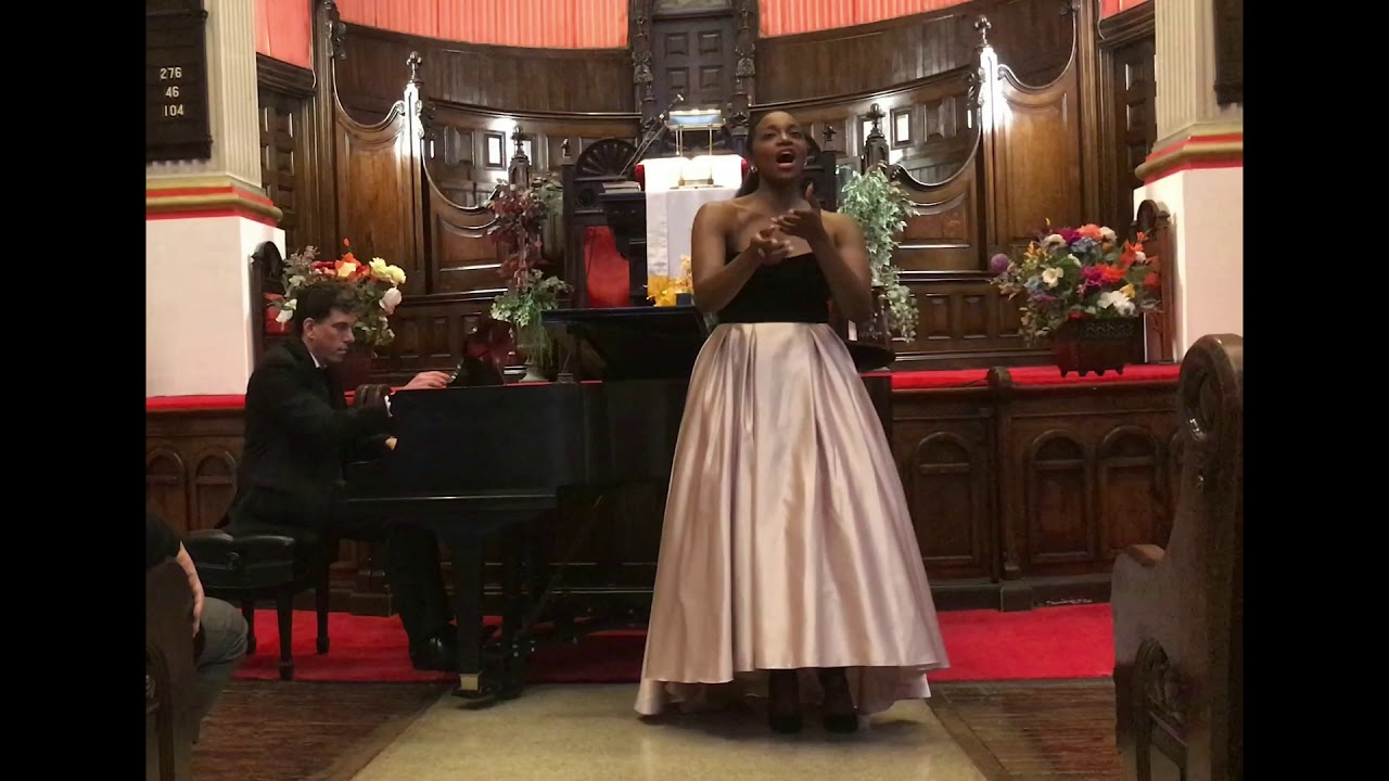 Jasmine Muhammad: "My God Is So High" - arr. Hall Johnson - YouTube