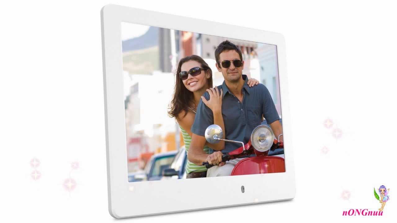 8-Inch Digital Photo Frame (VFD820-70) - YouTube