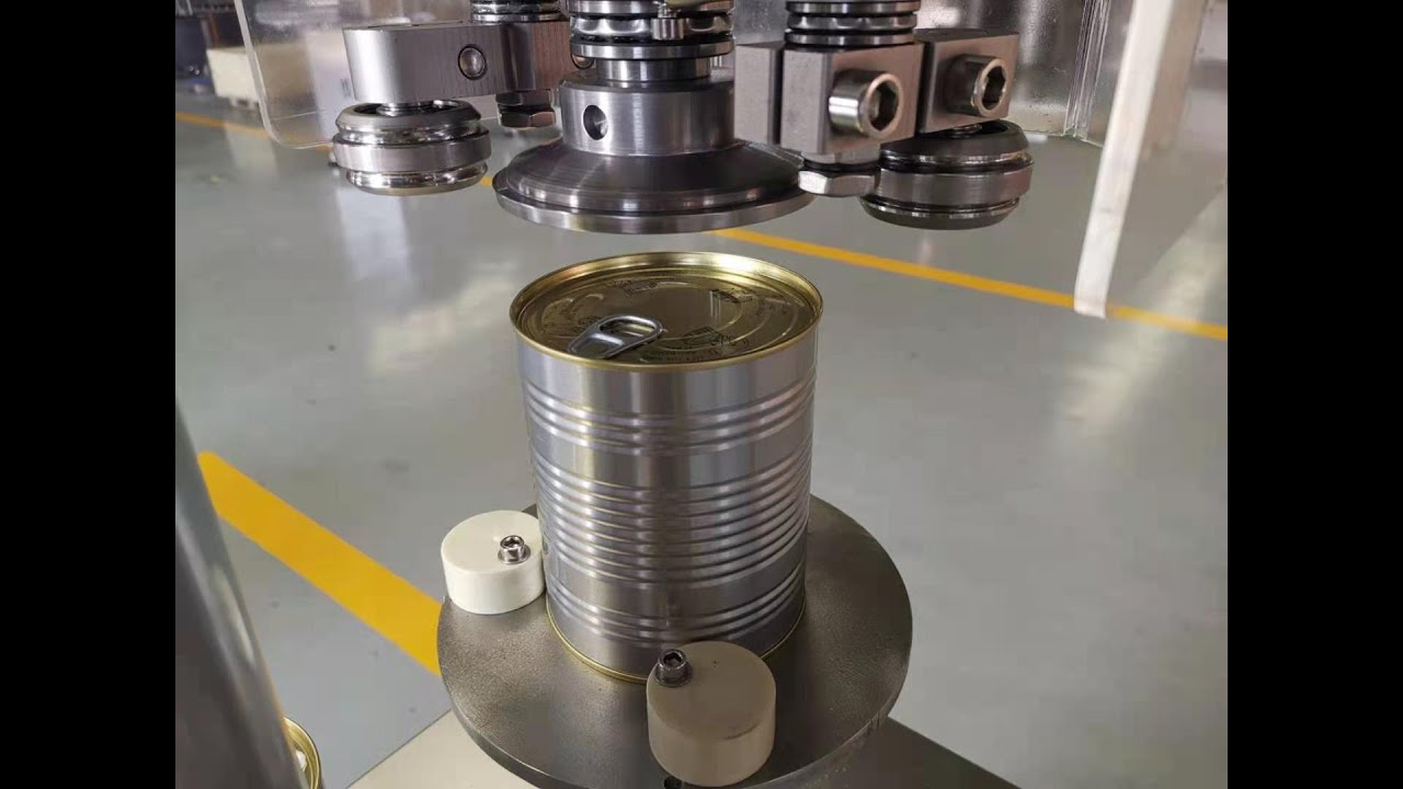 Manual tin can seaming machine，Semi-automatic tin can sealing machine ...
