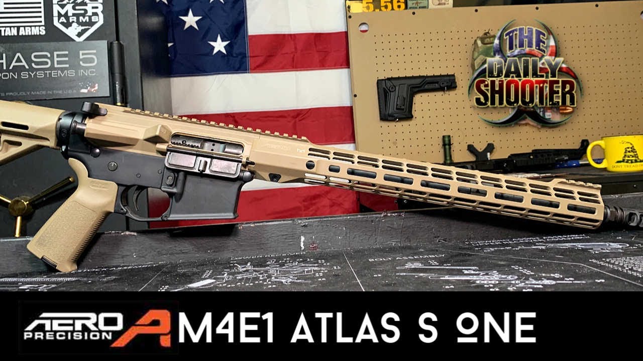 Aero Precision M4E1 Atlas S One Complete Upper Review - YouTube