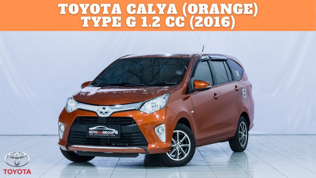 TOYOTA CALYA (ORANGE) TYPE G 1.2 CC (2016) - YouTube