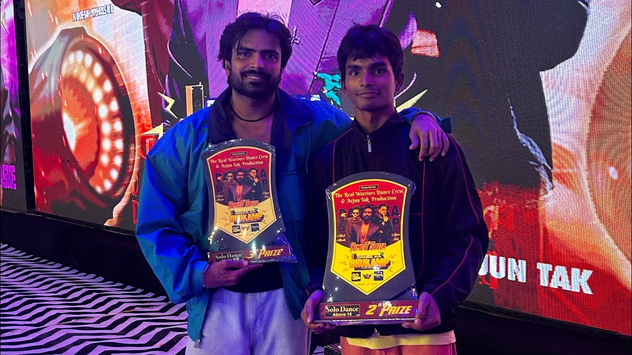 🏆2nd Place at Dance ka Bhukamp ( Solo Category)2024 Judges Remo D Souza ...