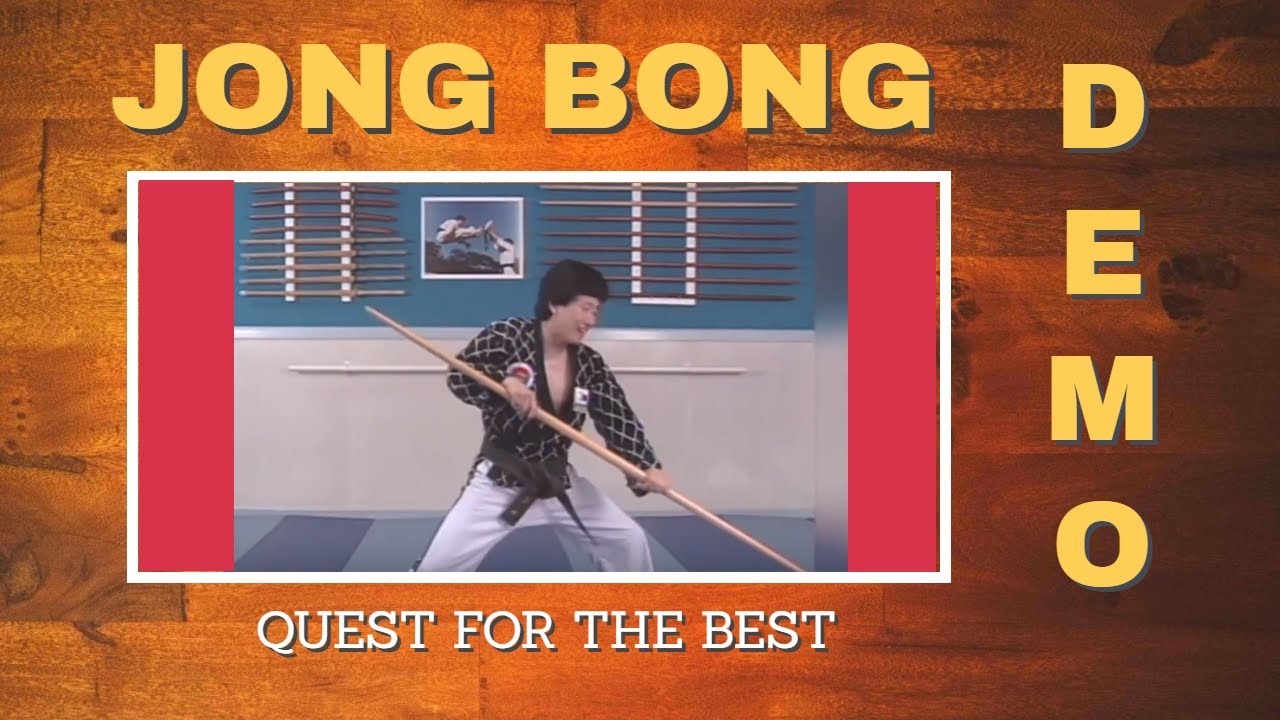 Attack with Long Staff (Jong Bong) Demo - YouTube