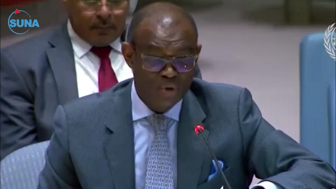 السفير الحارث ادريس يقدم ادلة السودان لمجلس الأمن الدولى حول عدوان