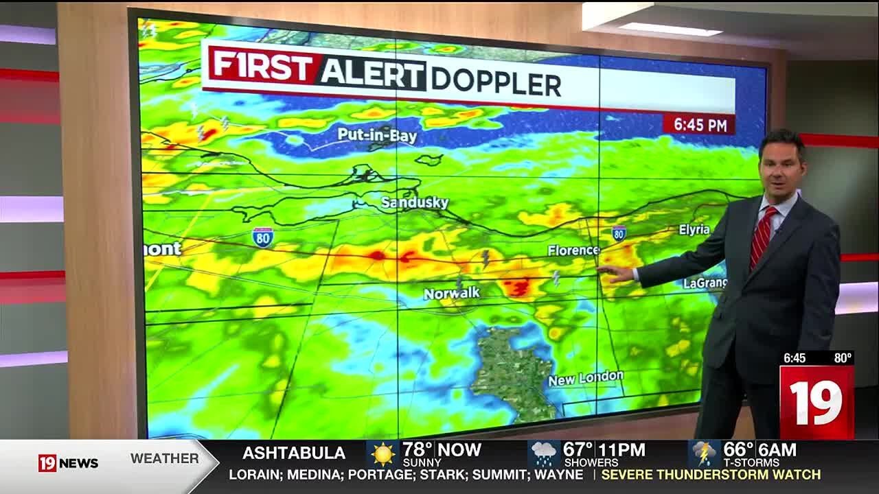 19 First Alert Weather Day: Potential for strong to severe storms - YouTube