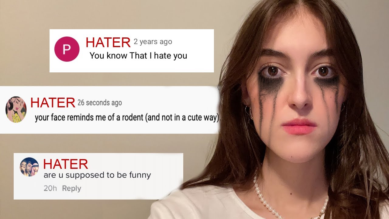 Reacting to My Hate Comments - YouTube