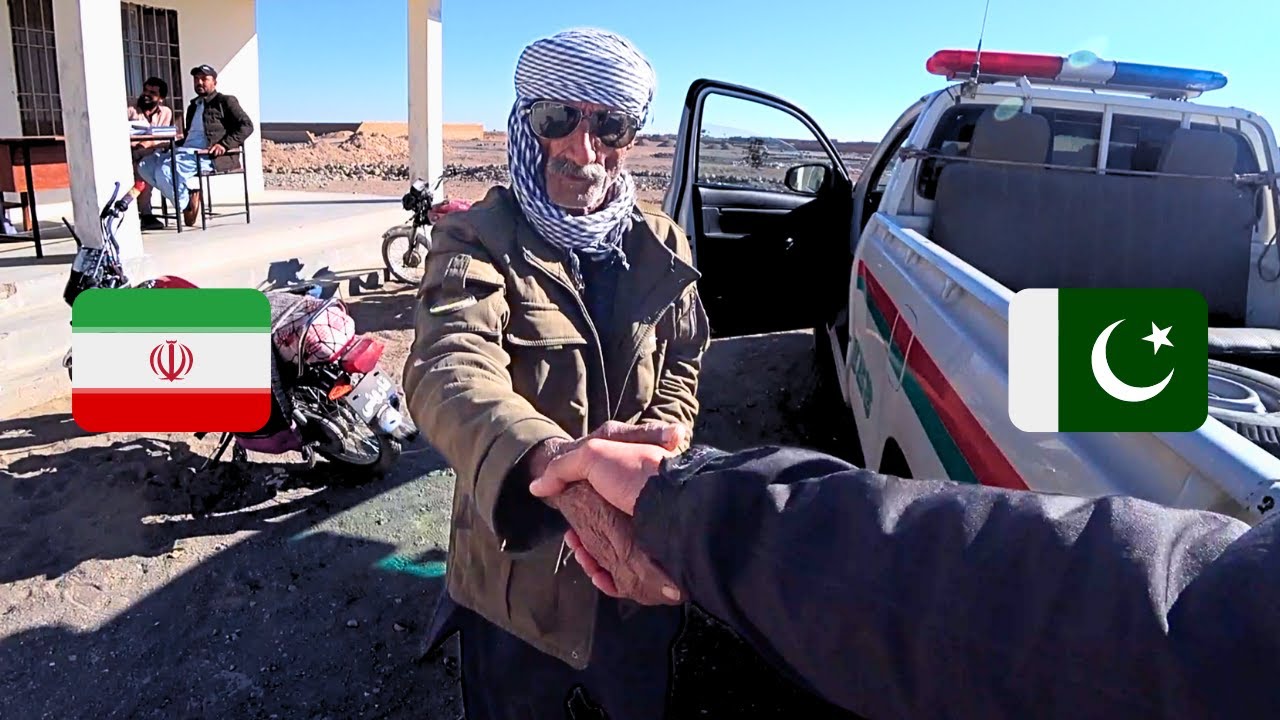 Police Escorted Crossing the Border from Iran to Pakistan 🚷 - YouTube