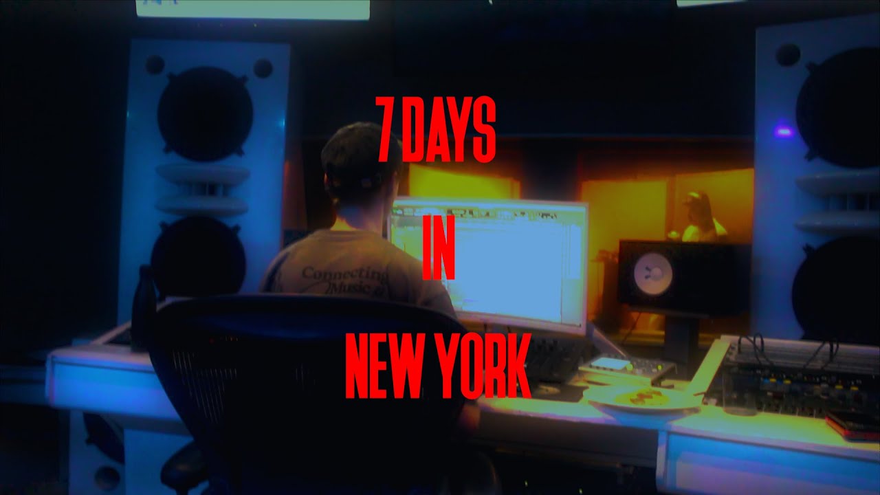 7 Days in NYC : Recording an EP with Friends @phxntom808 - YouTube