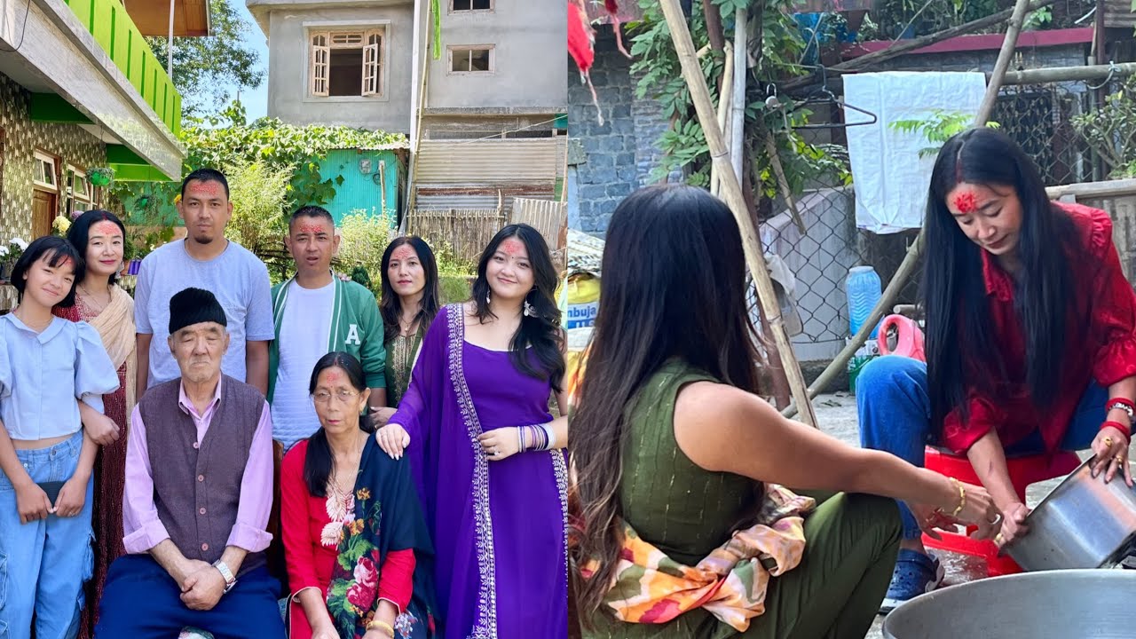 Dasai vlog 😍(Gracy Thapa )Prerna Thapa - YouTube