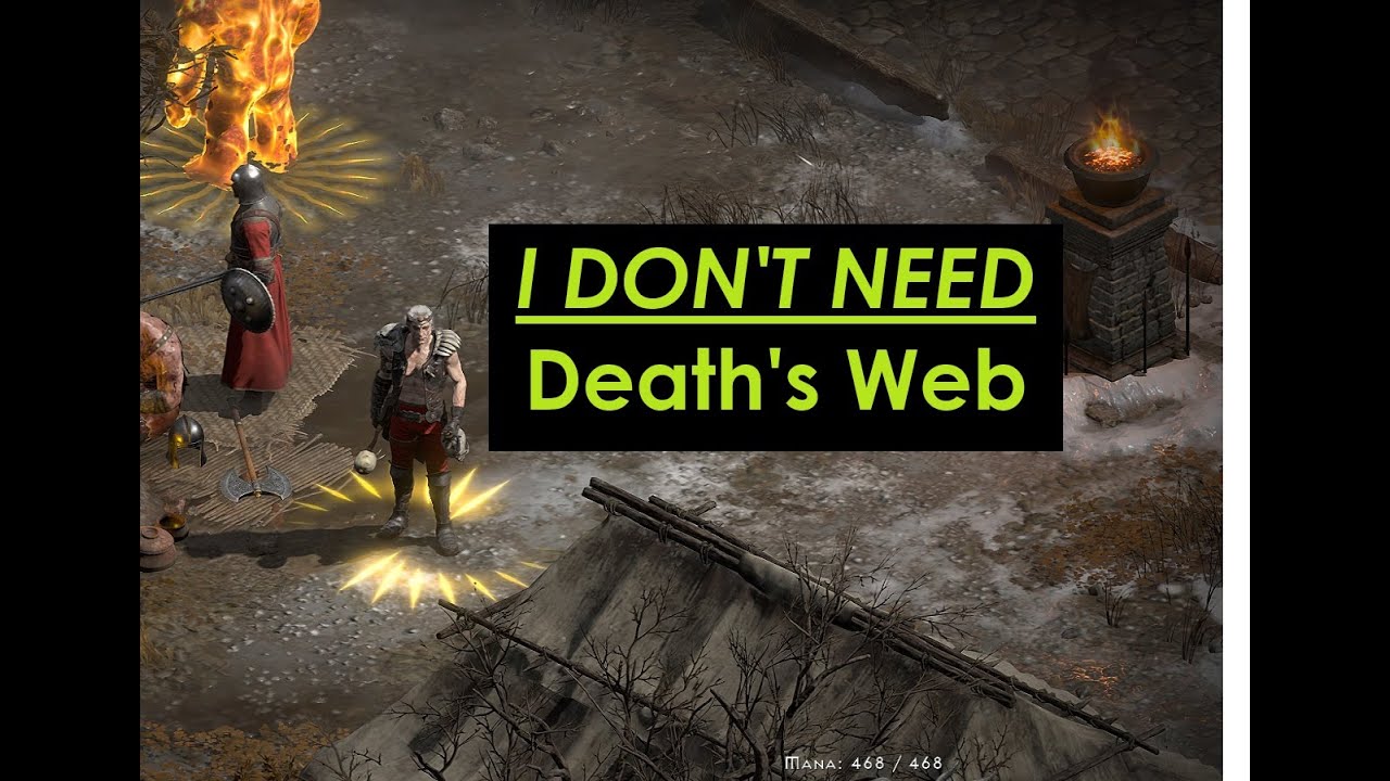 GG Necro WAND in ACTION - D2R ON-Meta build - YouTube