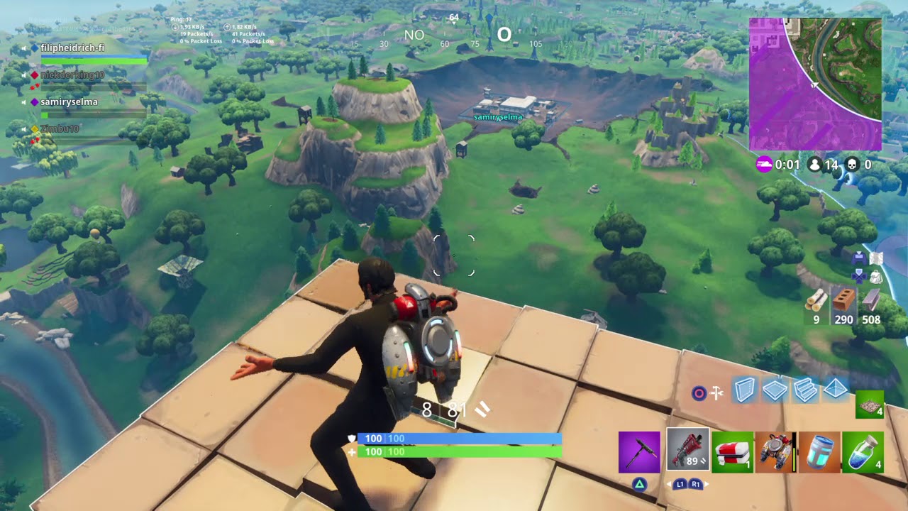 Fortnite_sky bridge win - YouTube