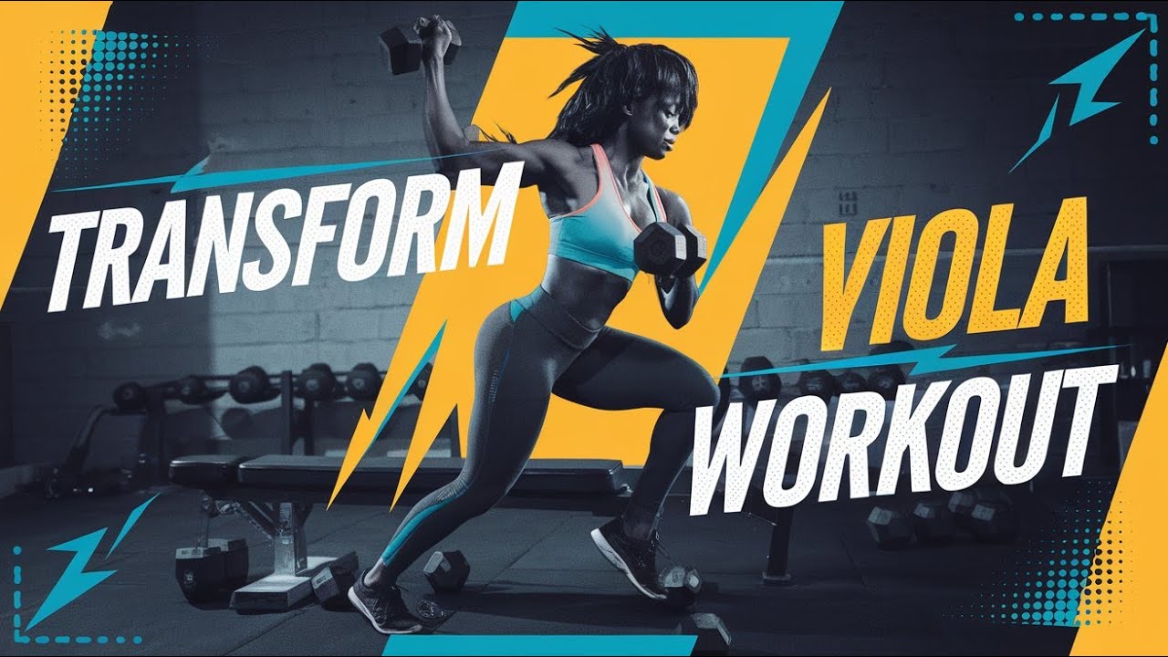 Viola Davis' Widows Workout Transformation Guide - YouTube