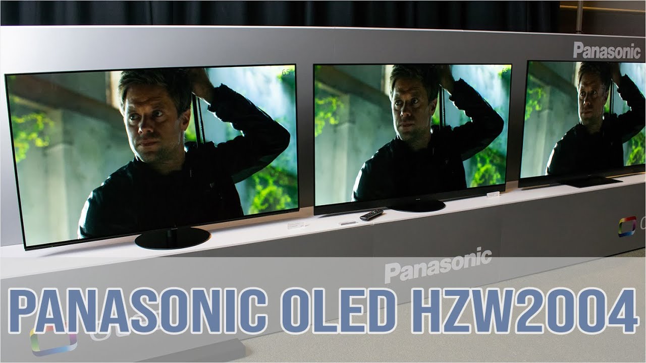Panasonic OLED TV HZW2004 und HZW1004 Hands on - YouTube