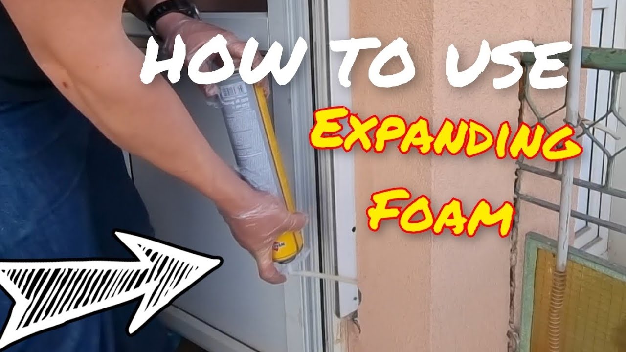 How to use Expanding PU Foam - YouTube