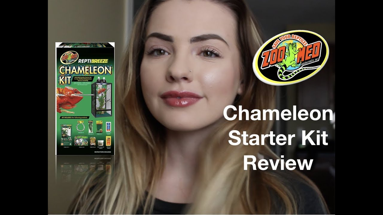 !!ZooMed Chameleon Kit Review!! - YouTube