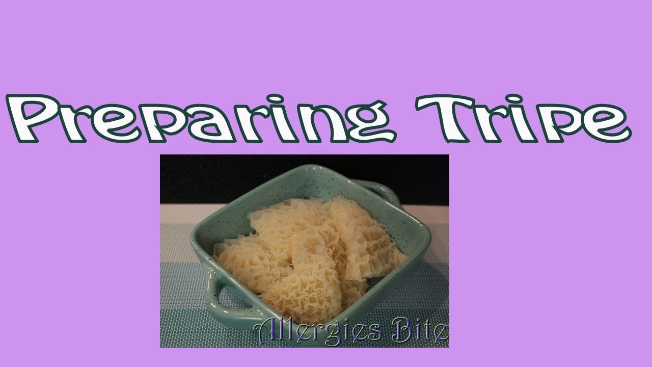 Preparing Beef Tripe - YouTube
