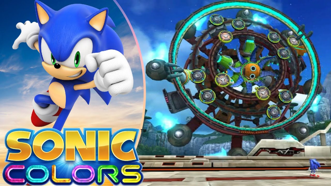 UN ROBOT NOS QUIERE PONER STRIKE! SOCORROOOOO! - sonic colors: area ...