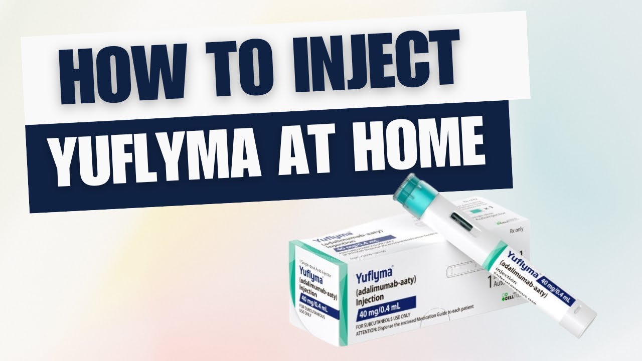 How to Inject Yuflyma at Home - YouTube
