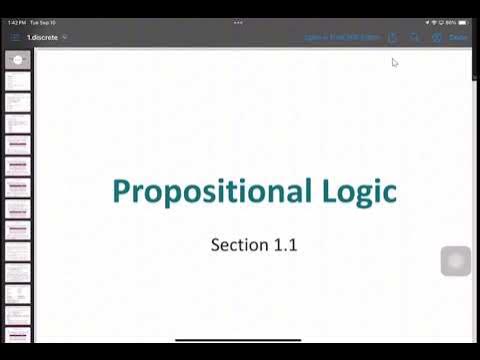 Propositional Logic - Discrete Mathematics - Online Class - Bangla - YouTube