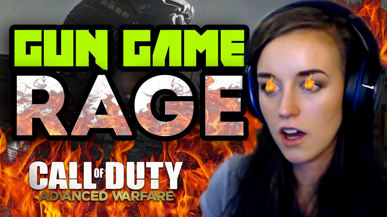 SO MUCH RAGE!!!!! - Call of Duty Advanced Warfare - Gun Game - YouTube