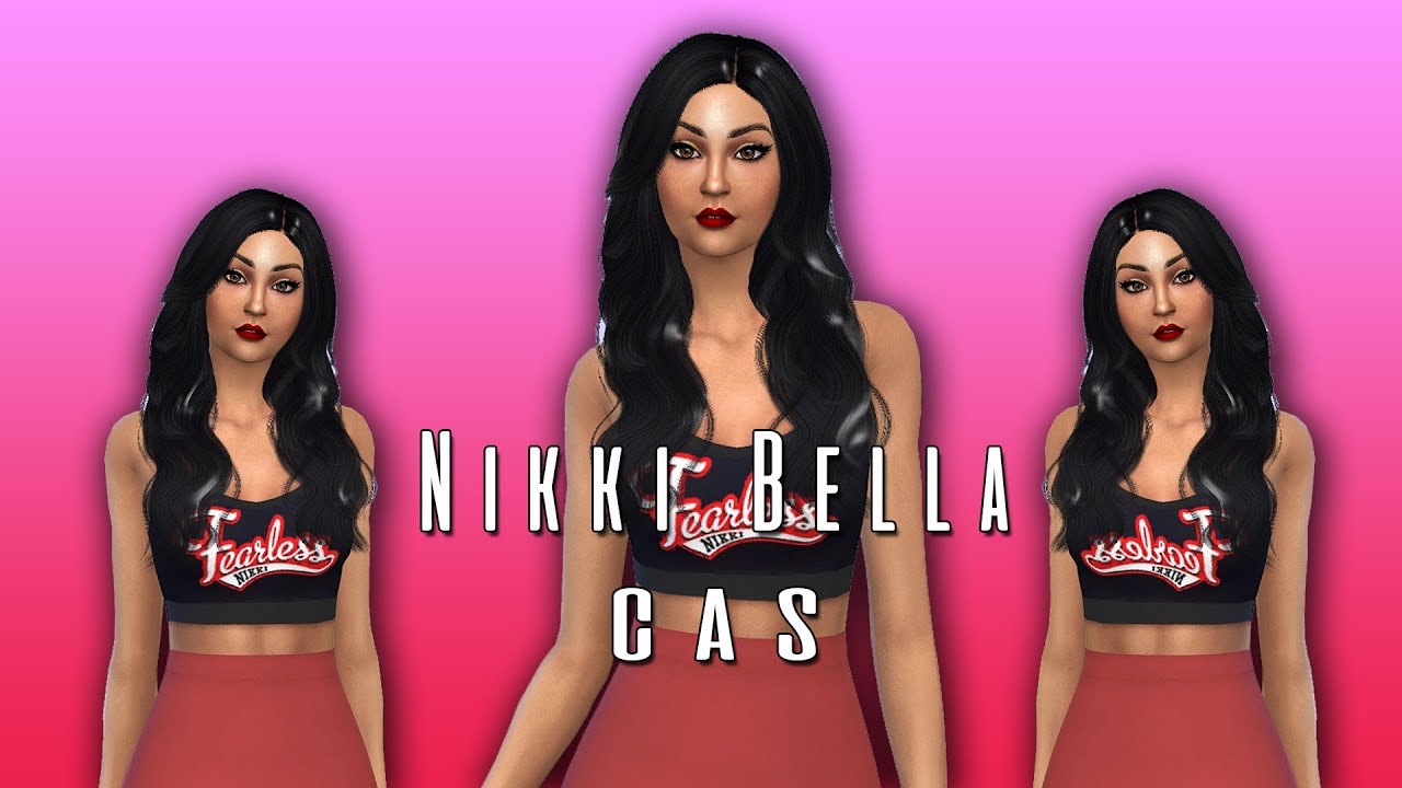 The Sims 4: WWE Nikki Bella CAS |Djinn| - YouTube