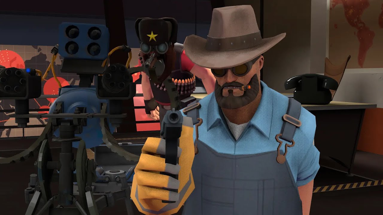 Arthur Morgan vs the kickbots (tf2) - YouTube