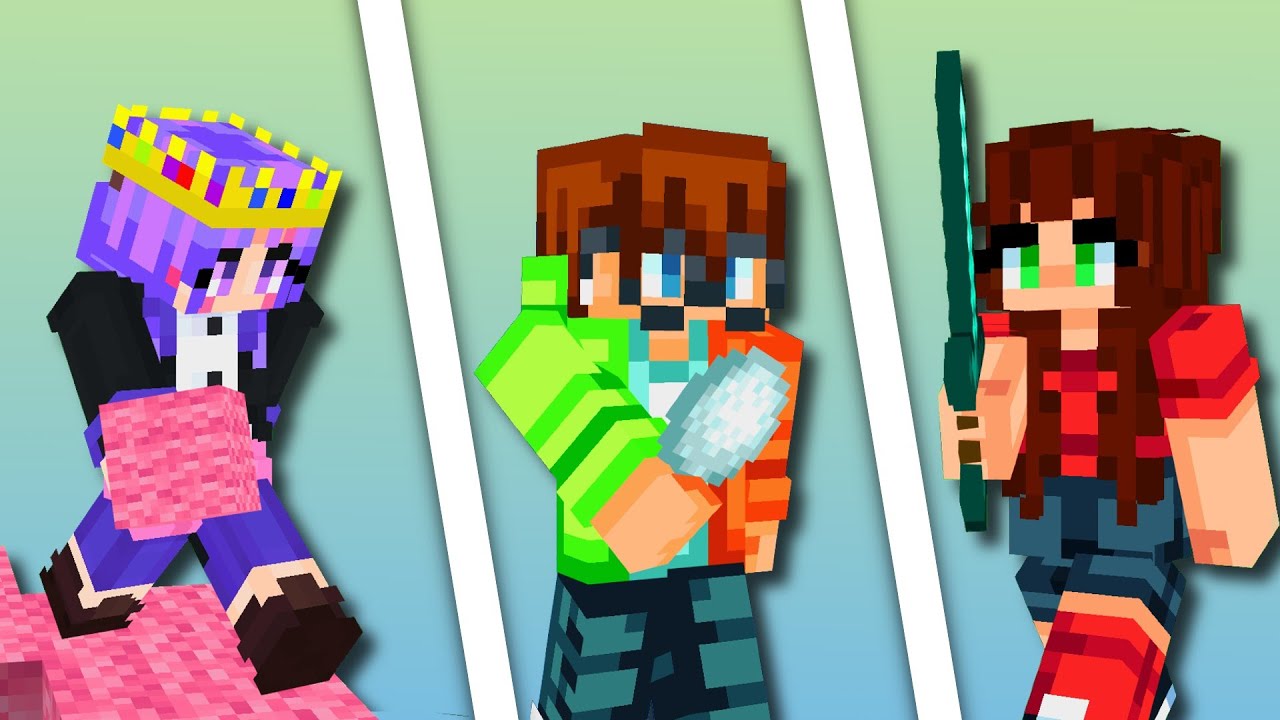 The ULTIMATE Minecraft E-Girl Squad... - YouTube