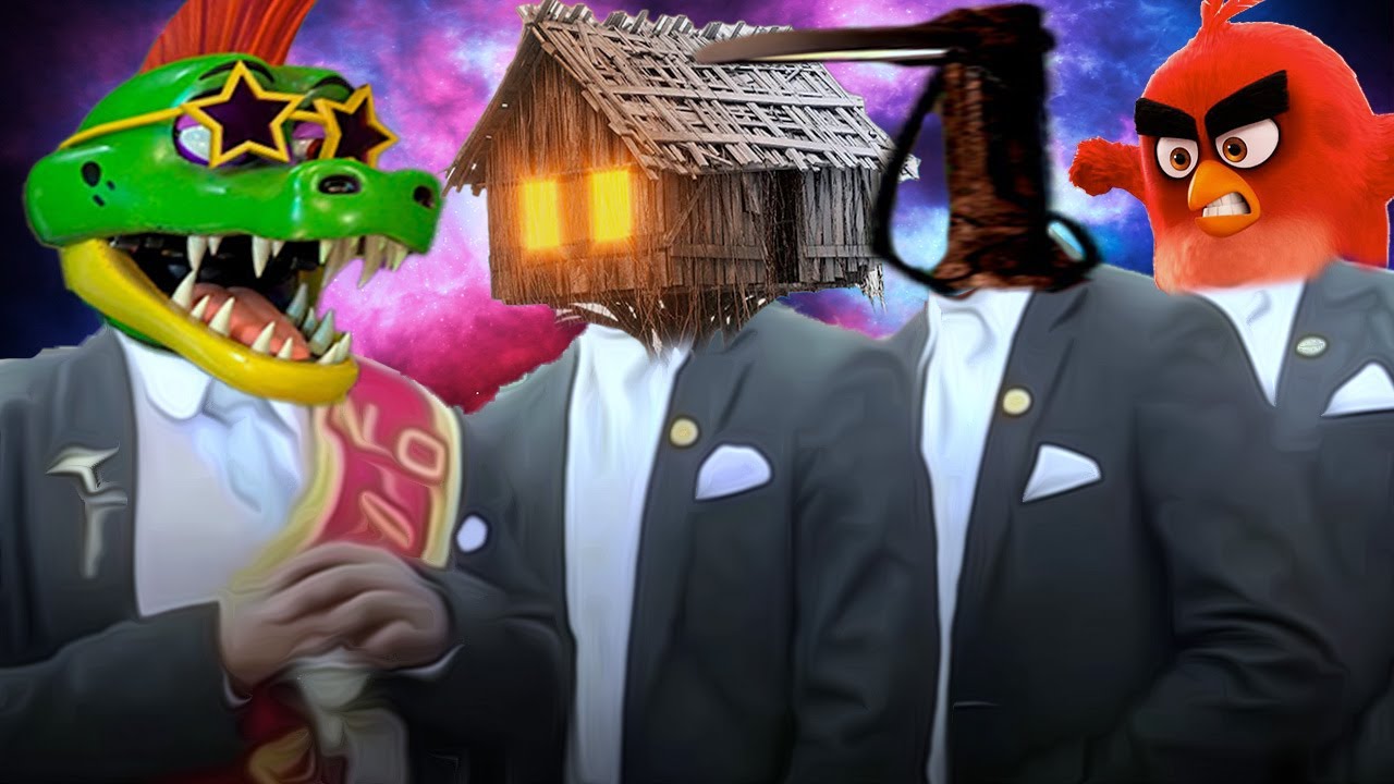FNAF & House Head & Light Head & Angry Birds - MEME Coffin Dance (Cover ...