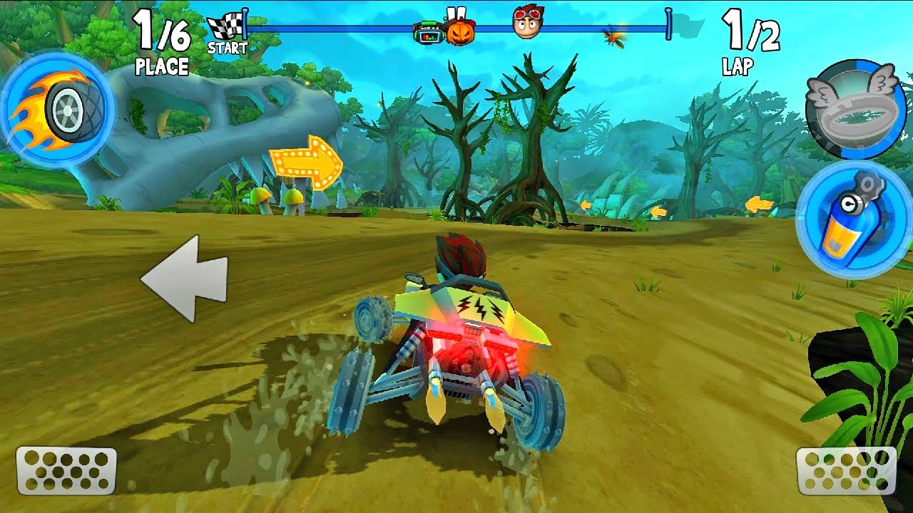 X Stream Car Vs Hot Wheels Race Tracks | Beach Buggy Racing 2 - YouTube