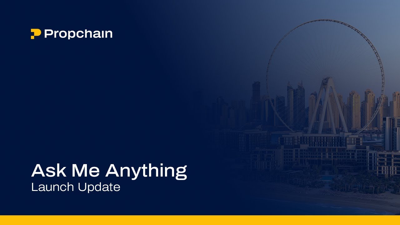 Propchain AMA - Launch Update - YouTube