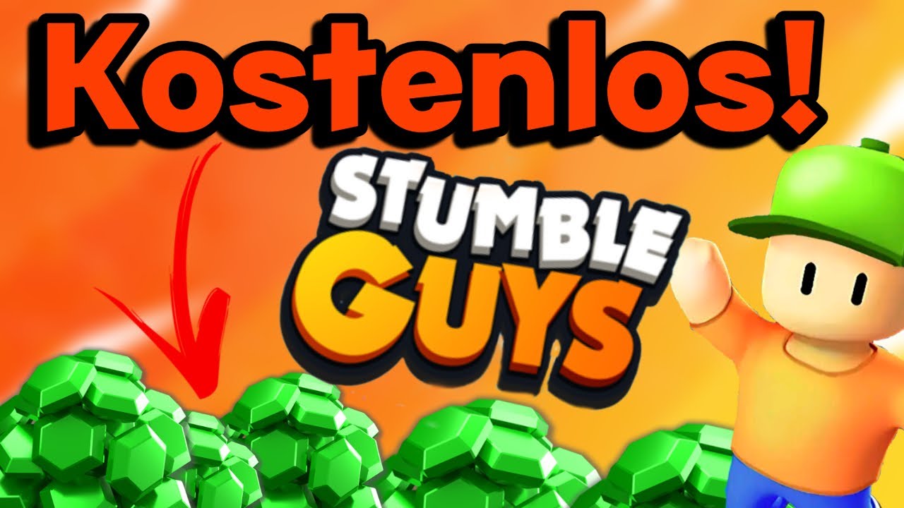 SO BEKOMMST DU KOSTENLOSE GEMS UND TOKEN! Stumble Guys - YouTube