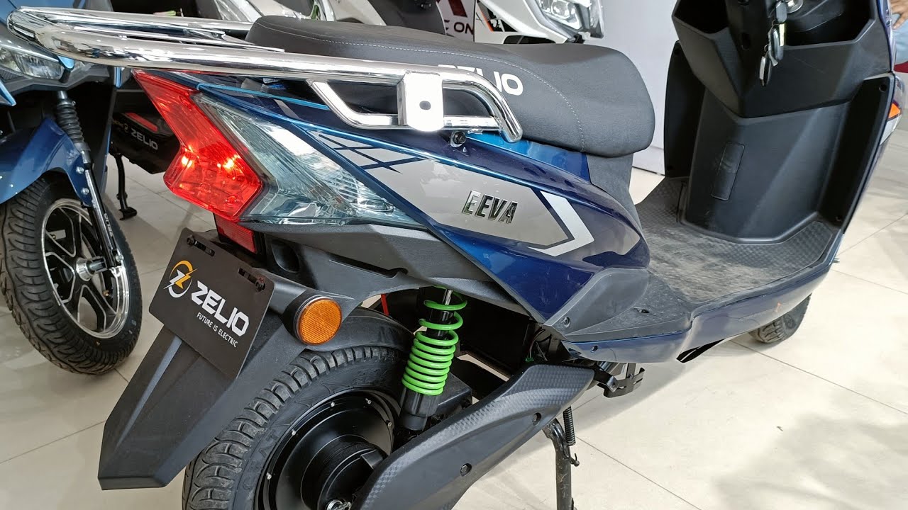 2023 Cheapest Electric Scooter Ever‼️Zelio Eeva👌ड्राइविंग लाइसेंस ...