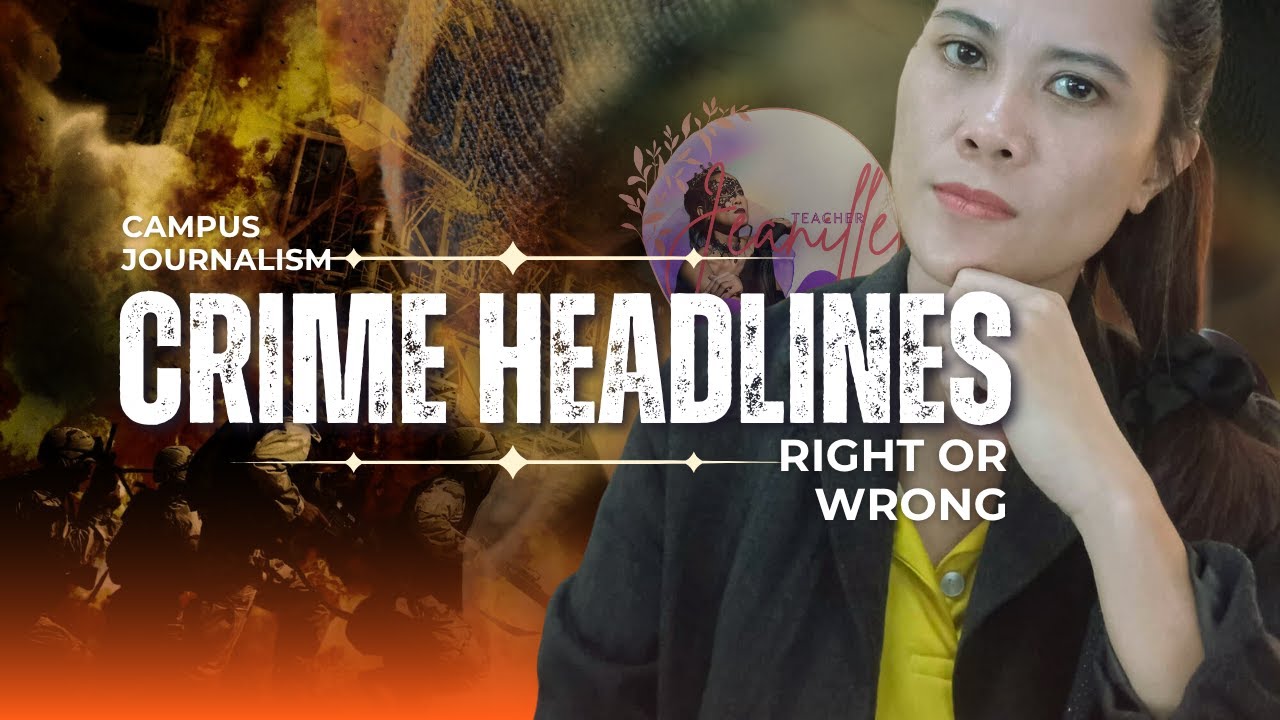 Part 1 – Lesson 4: Correcting Headlines – Crime Examples - YouTube