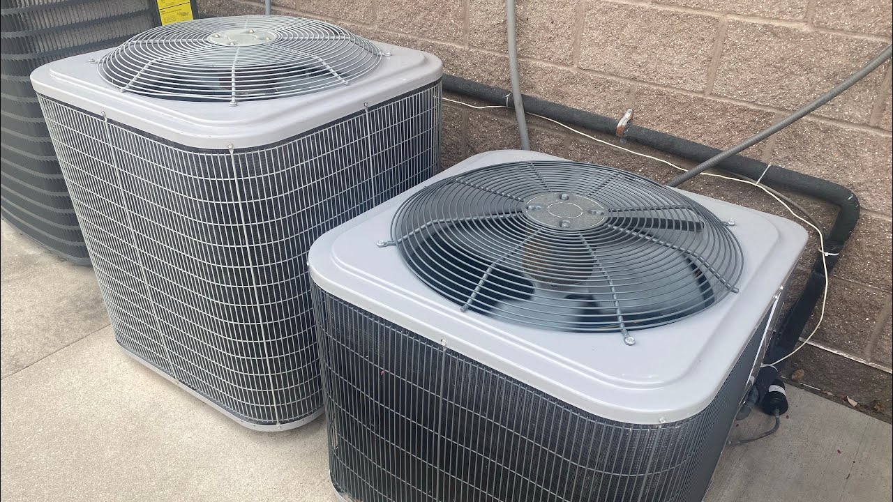 2019 ICP and 2011 Heil Performance central air conditioners running on ...