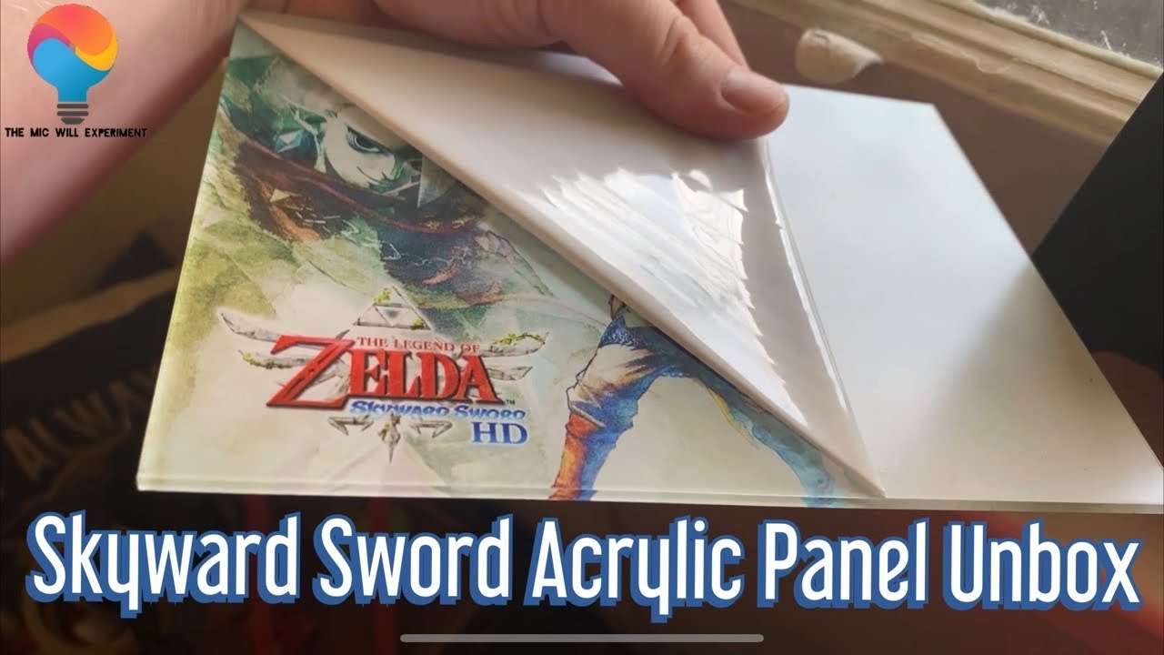 My Nintendo Rewards Unboxing—Legend of Skyward Sword HD Acrylic Art ...