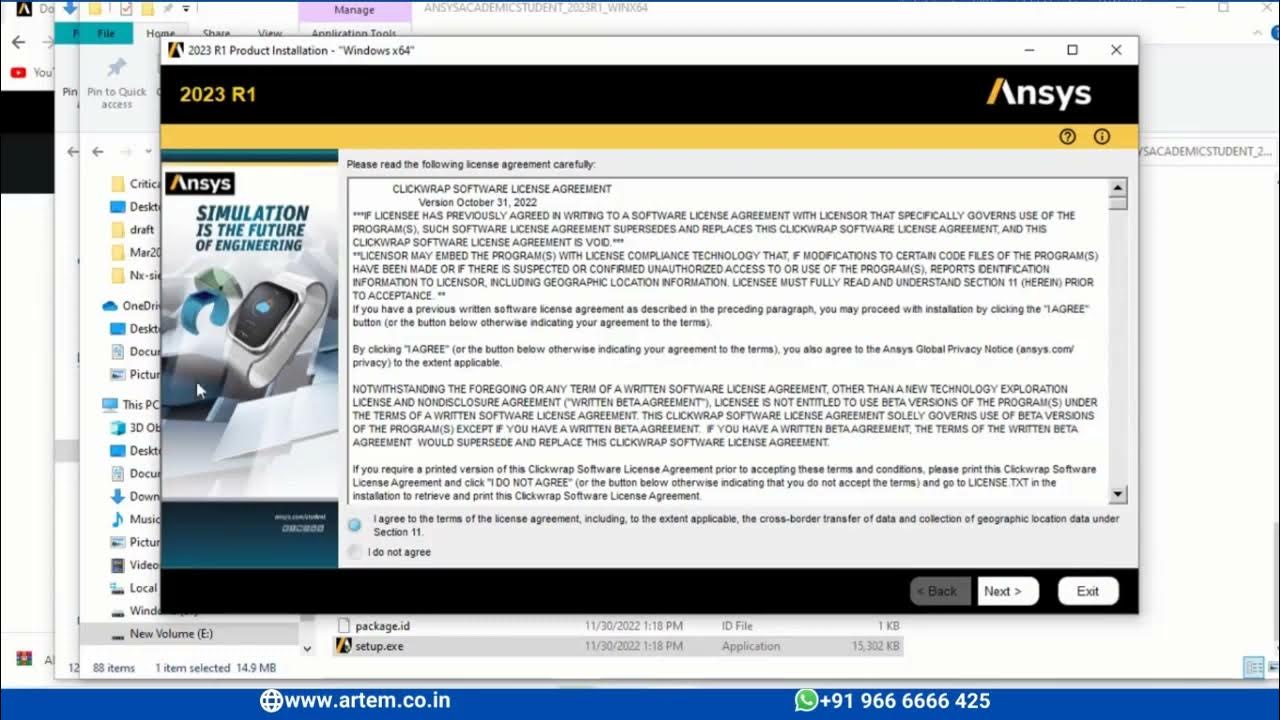 How to Install Ansys APDL software tool? -2023 R1 - YouTube