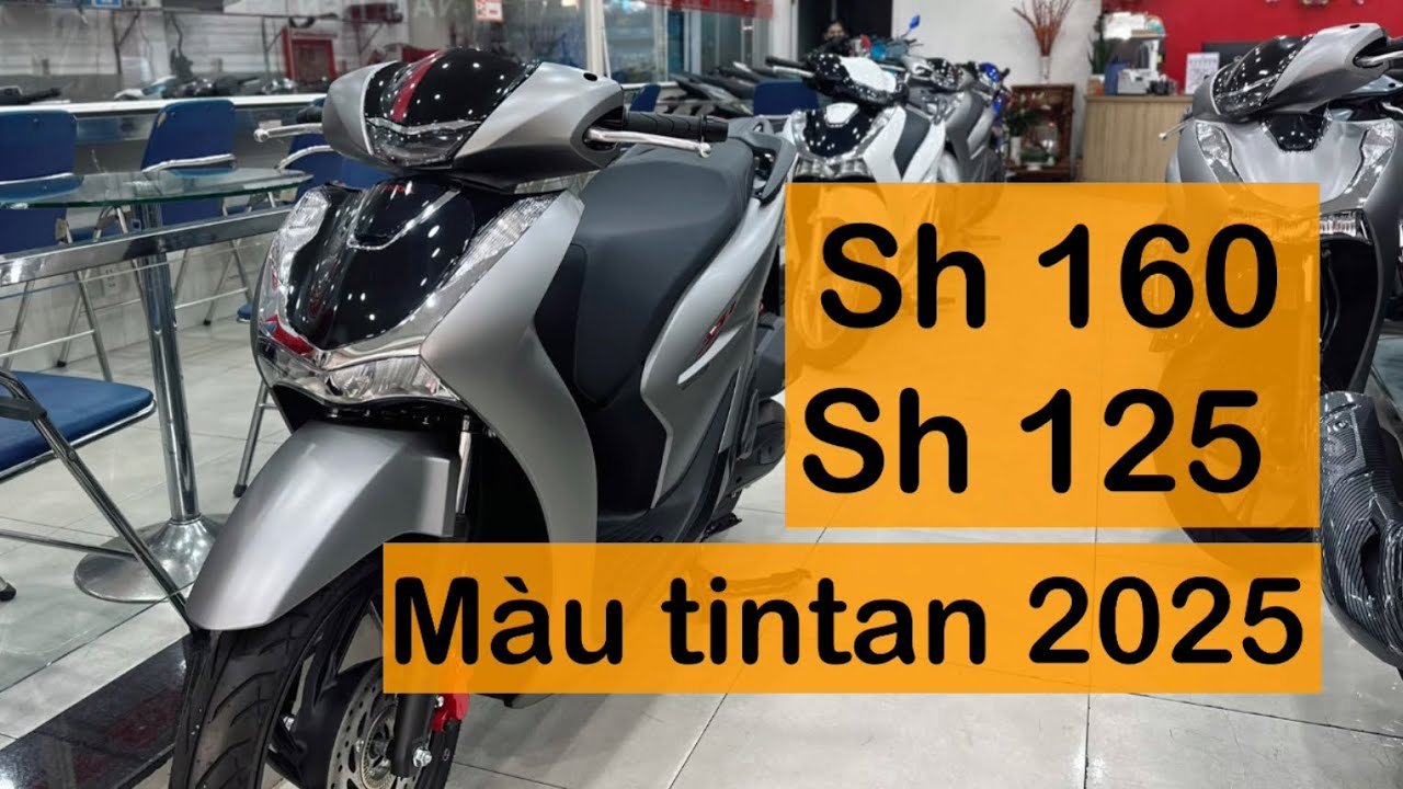 Sh 160 Sh 125 màu titan 2025 mới quá đẹp - Nam hihi - YouTube