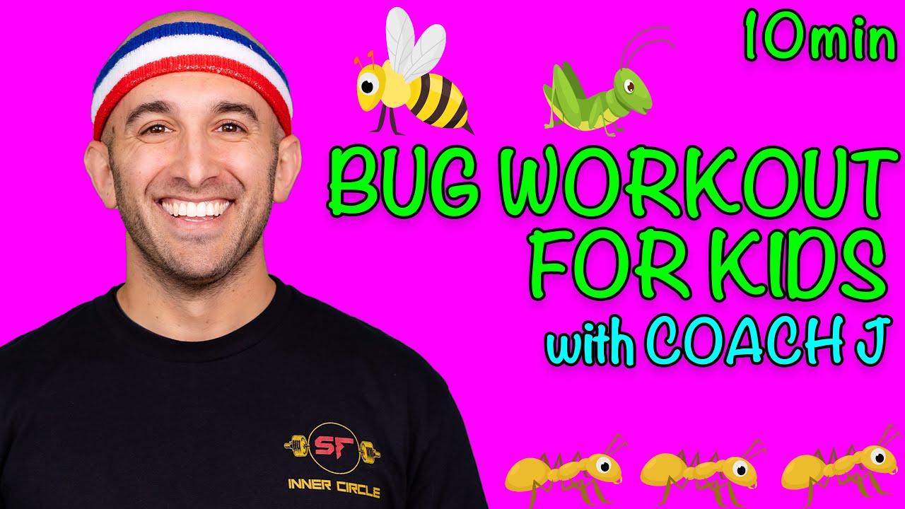 FREE and FUN BUG Workout for Kids - YouTube