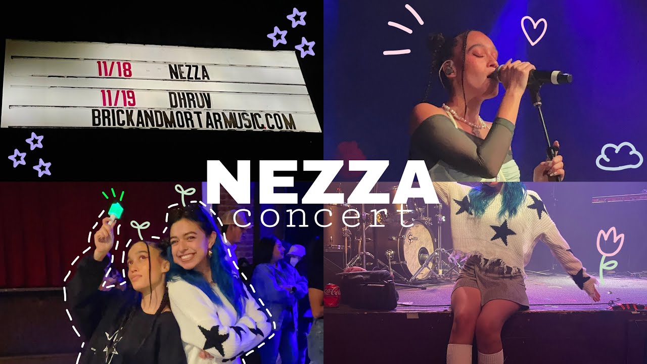 NEZZA CONCERT VLOG [sf 11/18/22] - YouTube