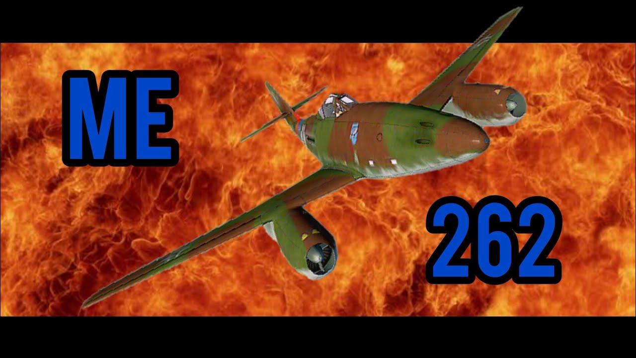 probando el gran me 262 de gunship sequel WW2 ( imposible de maniobrar ...