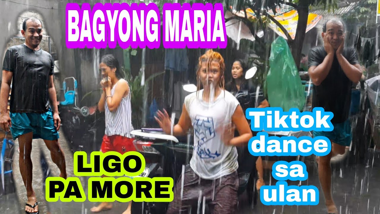 LIGO TAYO SA ULAN AT SABAYAN SI BAGYONG MARIA!!! - YouTube