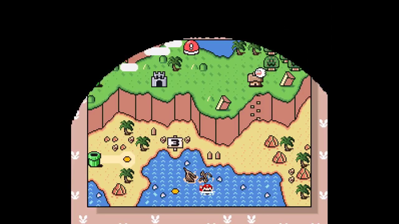 Banzai Mario World - 12 - Animated water weed. - YouTube