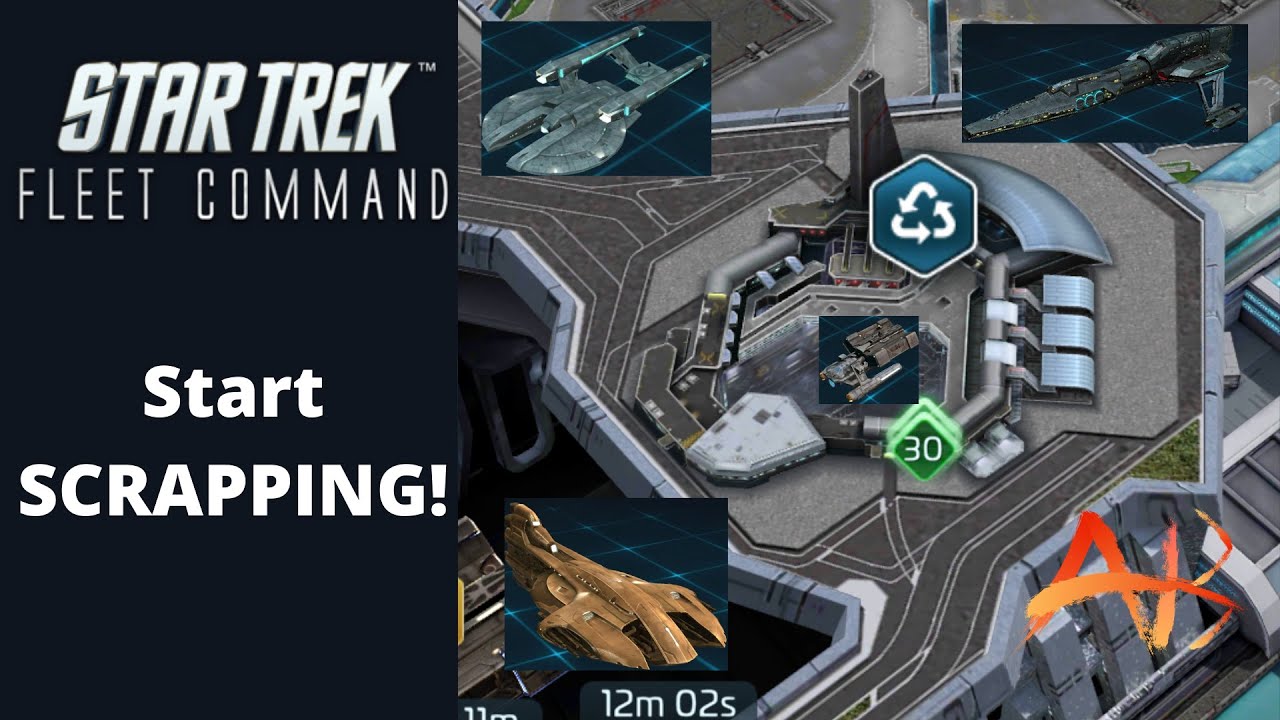 Start SCRAPPING Star Trek Fleet Command - YouTube