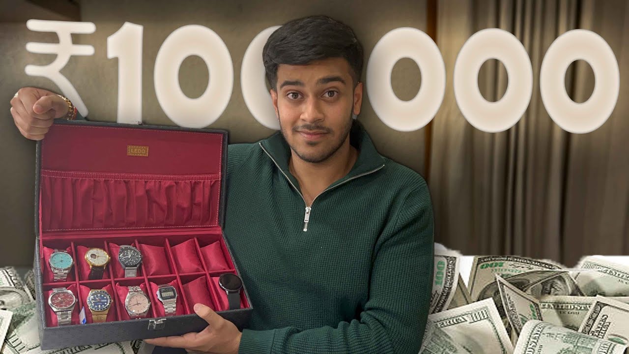 My insane WATCH COLLECTION | SELF-EARNED in TWO MONTHS 2024 | Lyf of ...