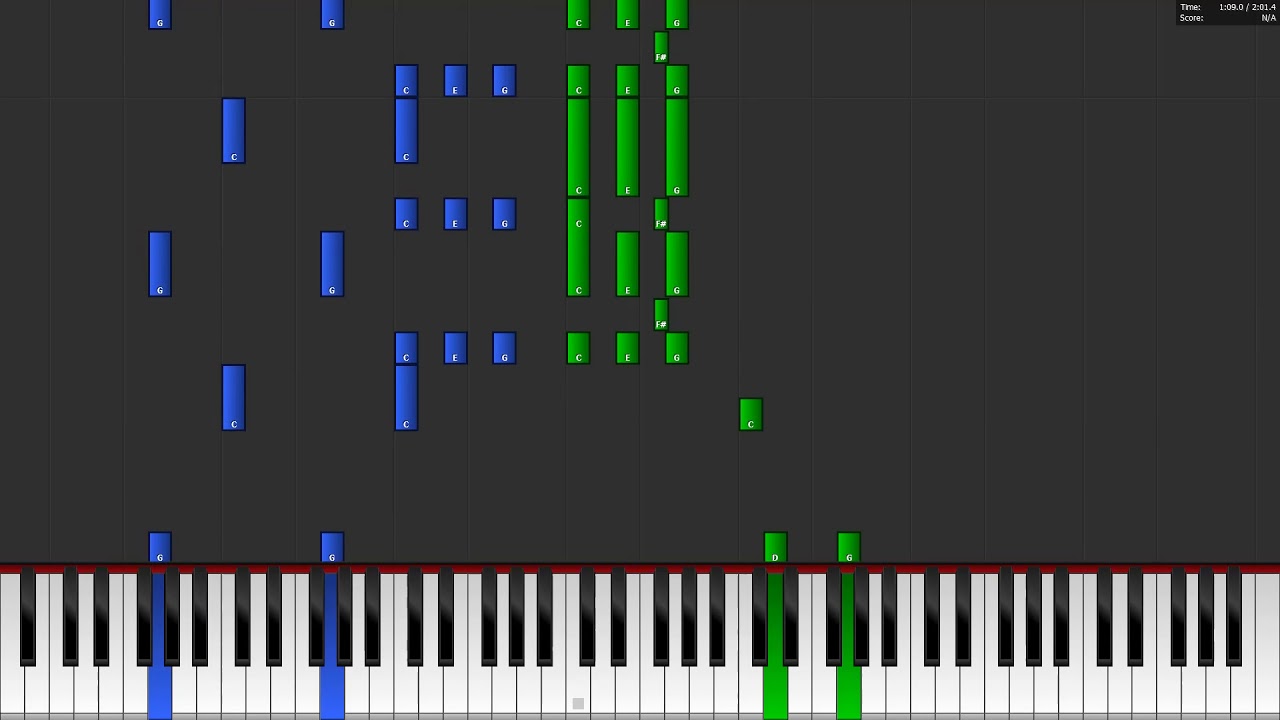 Breaktime Piano Tutorial (Kevin MacLeod) - YouTube