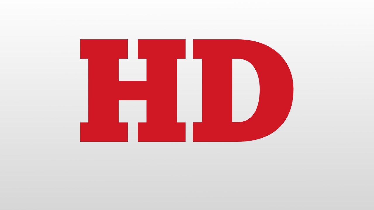 HD meaning and pronunciation - YouTube